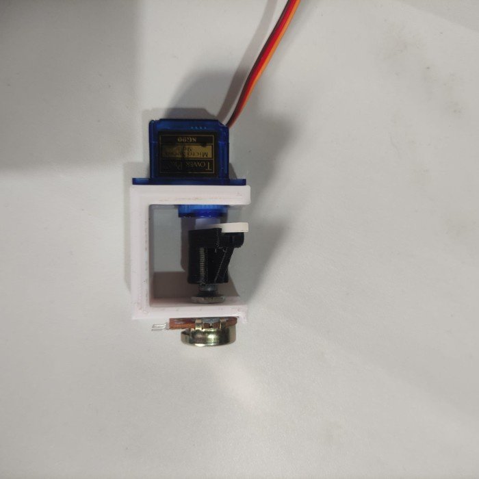 Bracket Adapter Servo Potensiometer Potensio meter Digital Dimmer ...