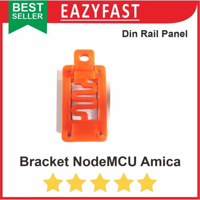 Bracket Dudukan Modul ESP NodeMCU Amica Module MCB Din Rail Rel Panel ...