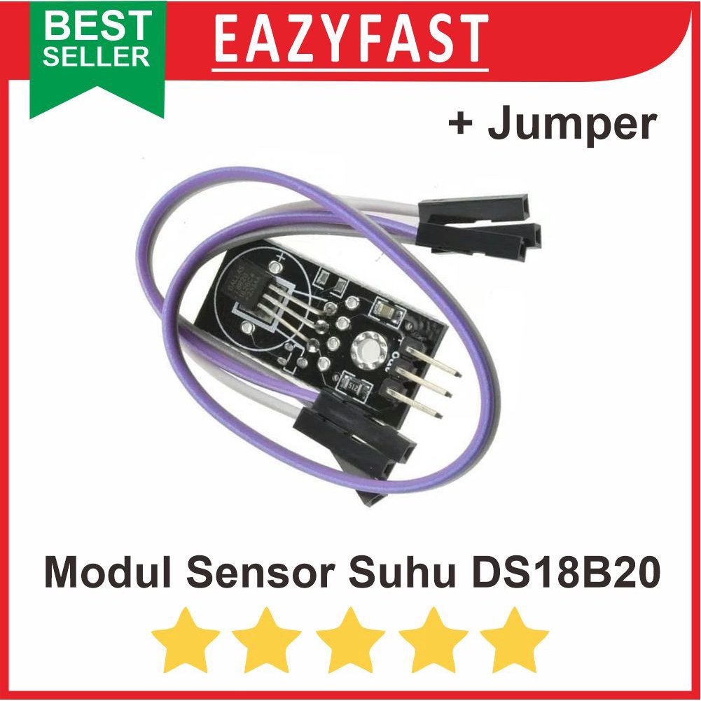 DS18B20 Sensor Suhu Dallas Temperature Digital Module Arduino ...