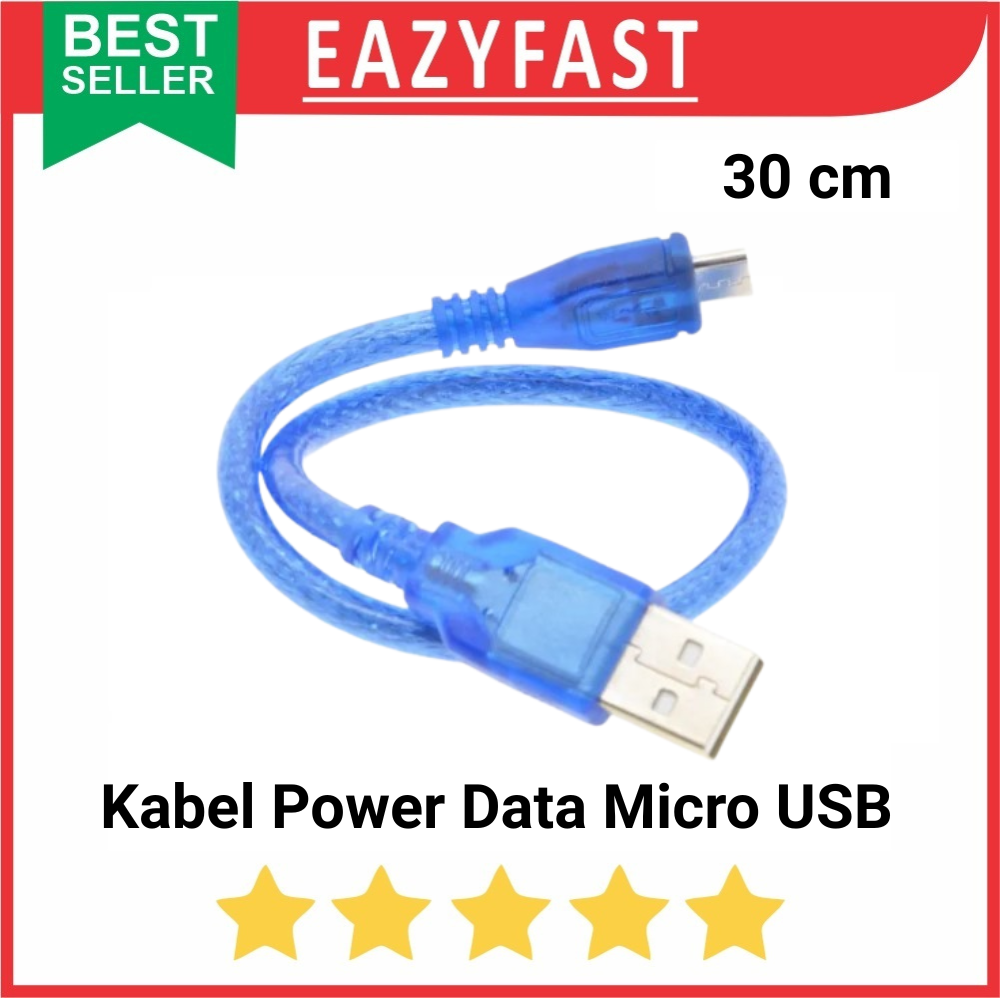 Kabel Data Power Charger Micro USB ESP ESP32 ESP8266 NodeMCU Arduino ...
