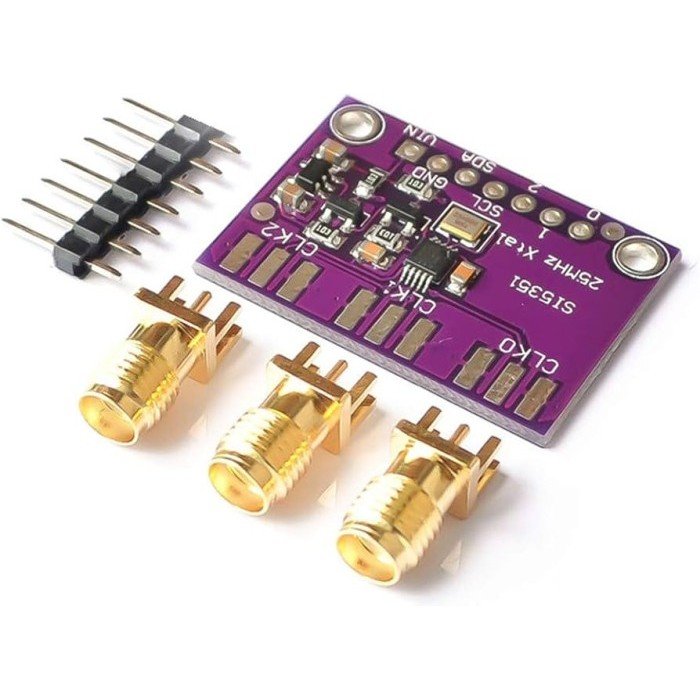 Modul Signal Generator Si5351 PWM Frequency Oscillator Osilator Clock ...