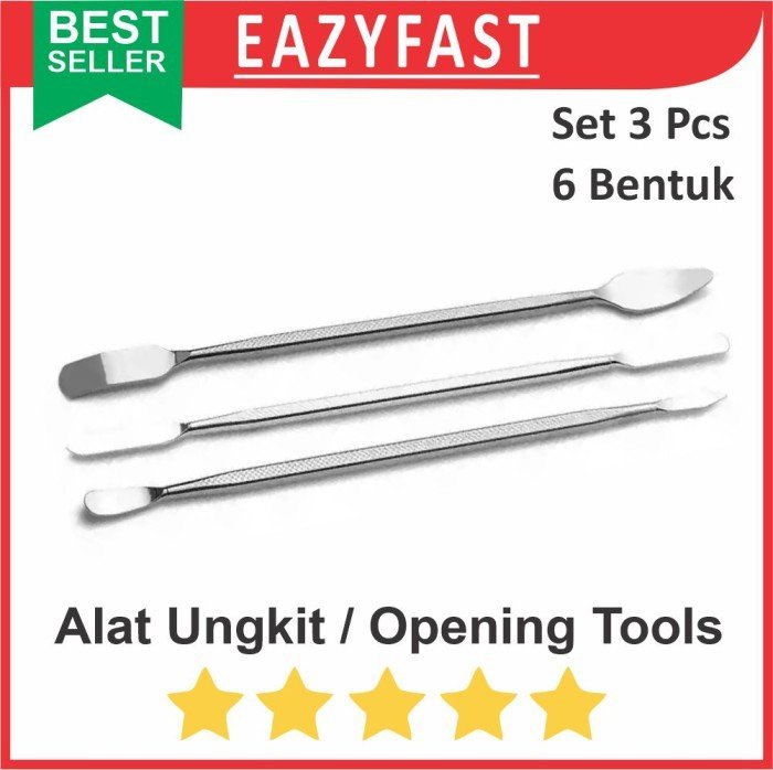 Opening Tool Set Besi Alat Cungkil Congkel Ungkit Buka Pembuka Casing ...