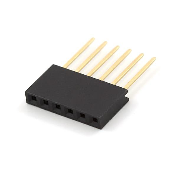 Pin Header Male Female Long 6 Pin 6P Stackable Arduino Shield PCB ...