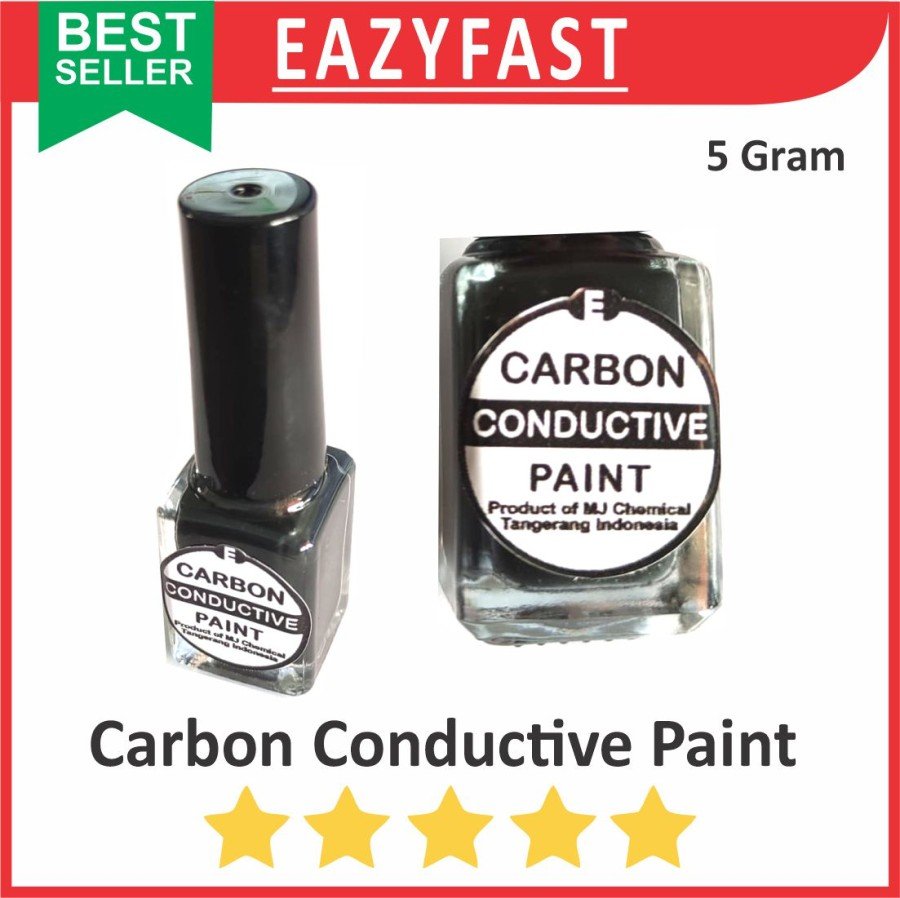 Silver Conductive Spet 5ml Paint Glue Tinta Listrik Jalur PCB ...