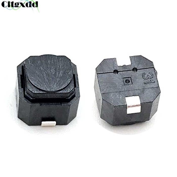 Tactile Push Button Silent SMD 2P Senyap Karet Momentary Saklar Switch ...