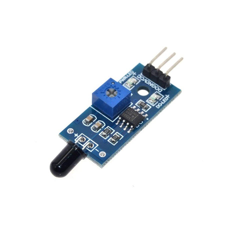 Modul Sensor Api IR Infrared Infra Red Flame Fire Sensor Detector ...